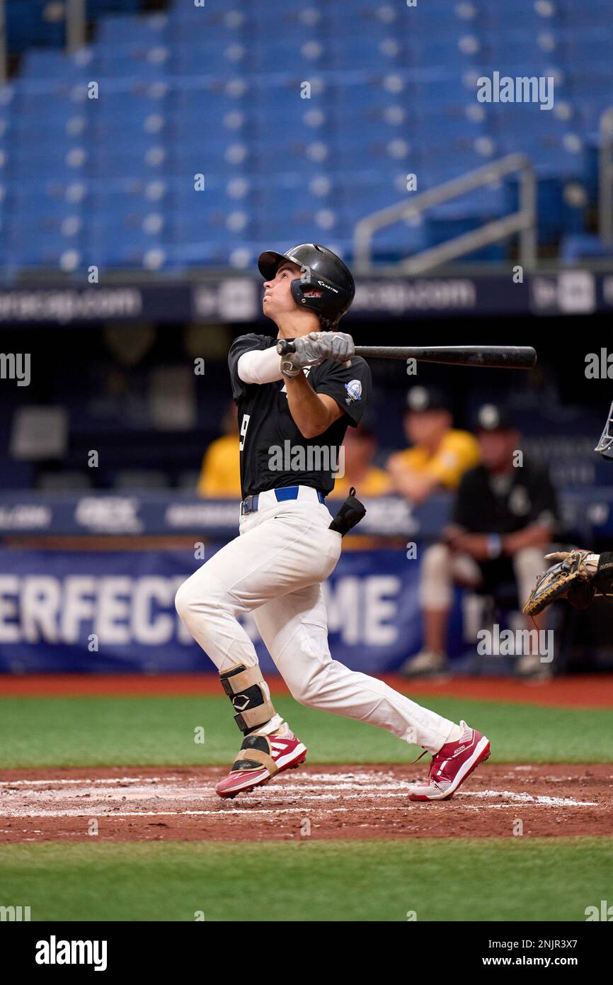 Kolby Branch (9) of Lovejoy High School in Lucas, Texas during the ...