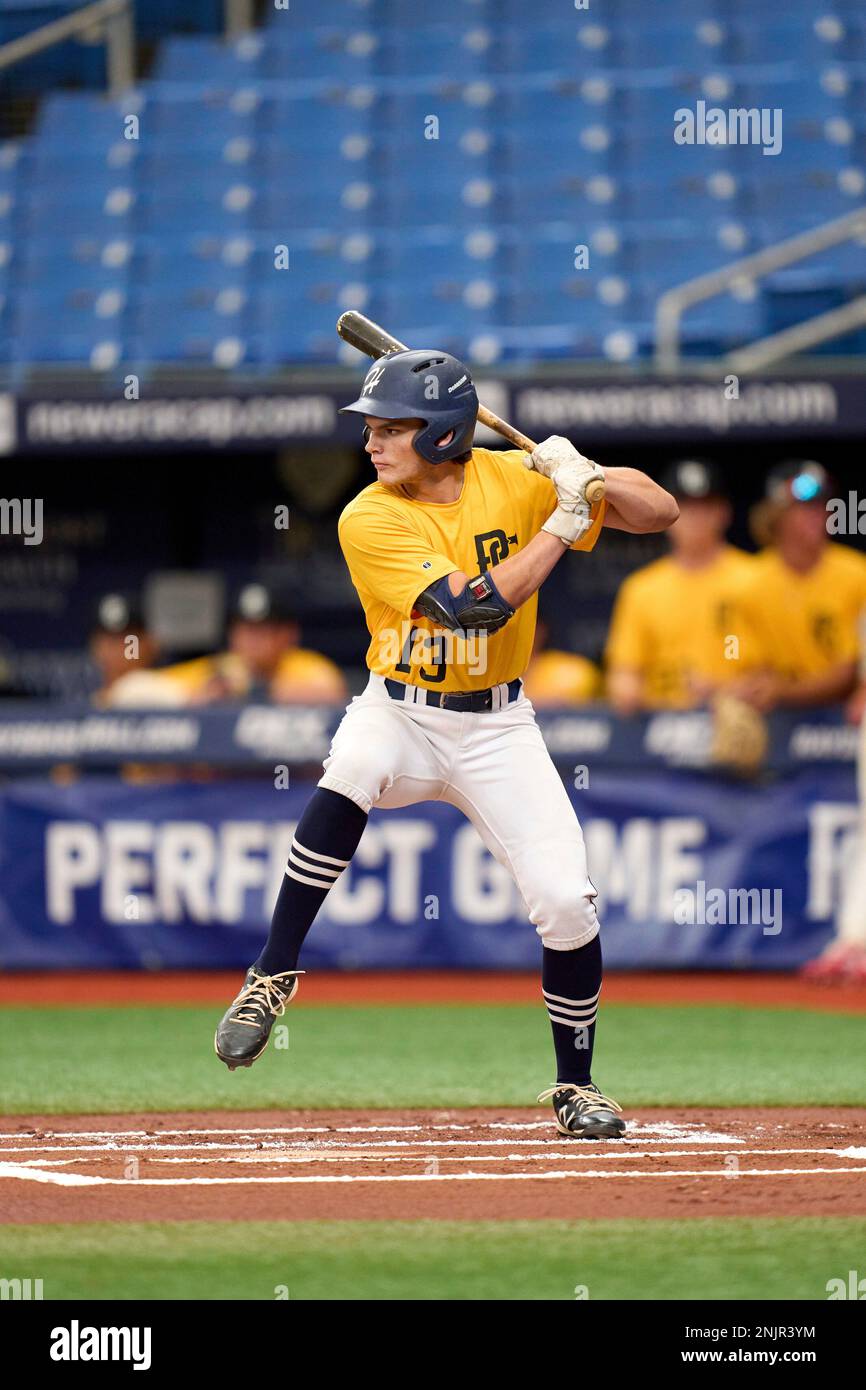 Gavin Kilen (13) of Milton High School in Milton, Wisconsin during the ...