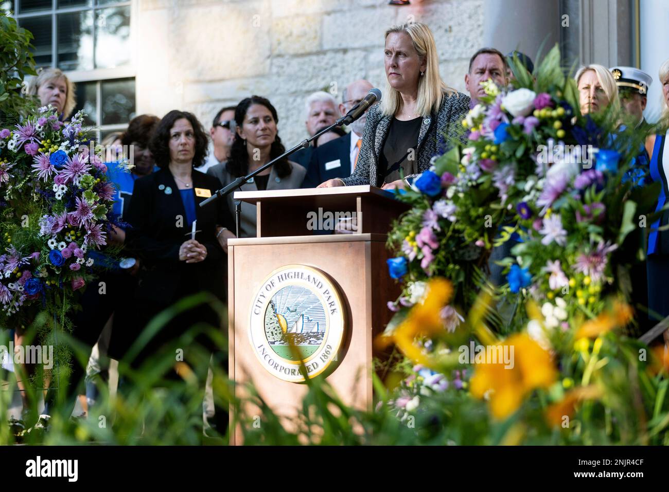 Highland Park Mayor Nancy Rotering speaks about community, healing, and ...