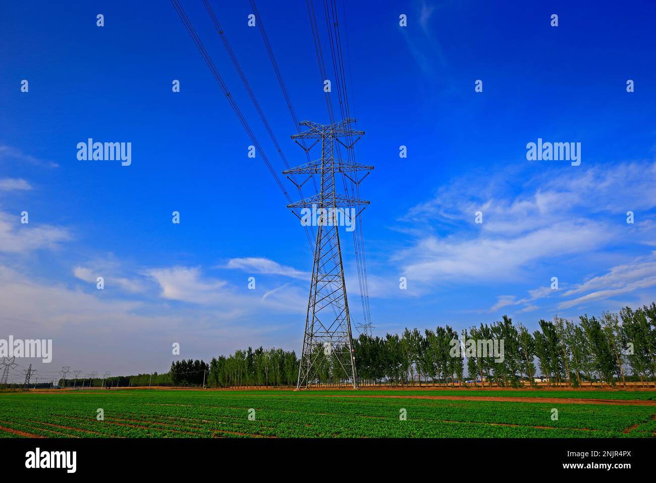 Pylon high voltage tower hi-res stock photography and images - Alamy