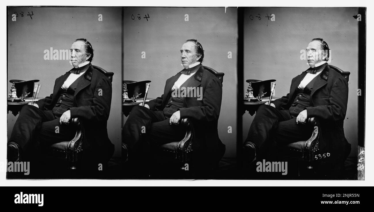 Portrait of Thomas Hart Clay, American politician, captured as part of ...