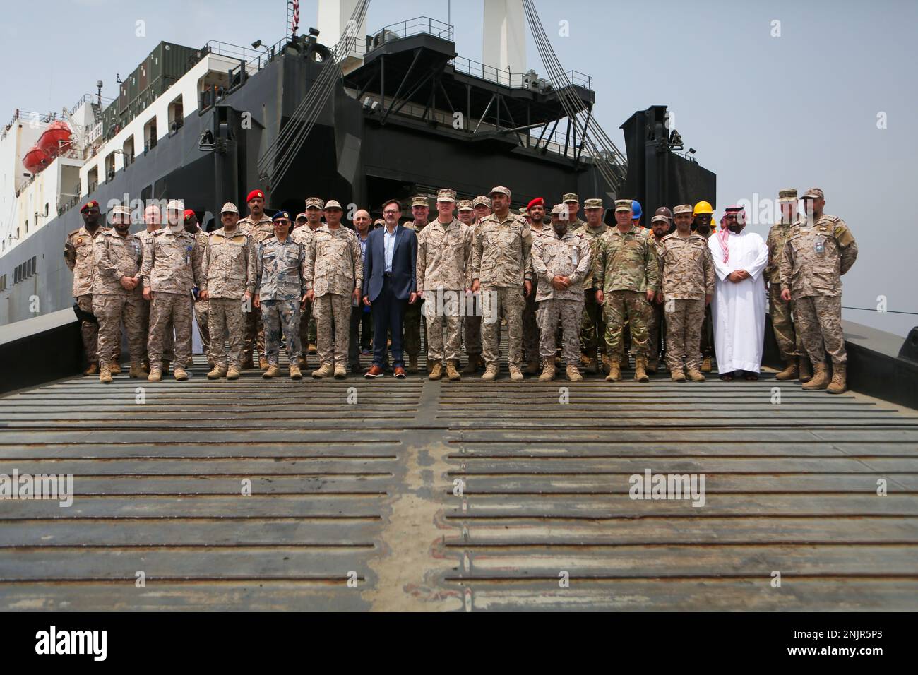 United States Armed Forces and Saudi Armed Forces participate in a ...
