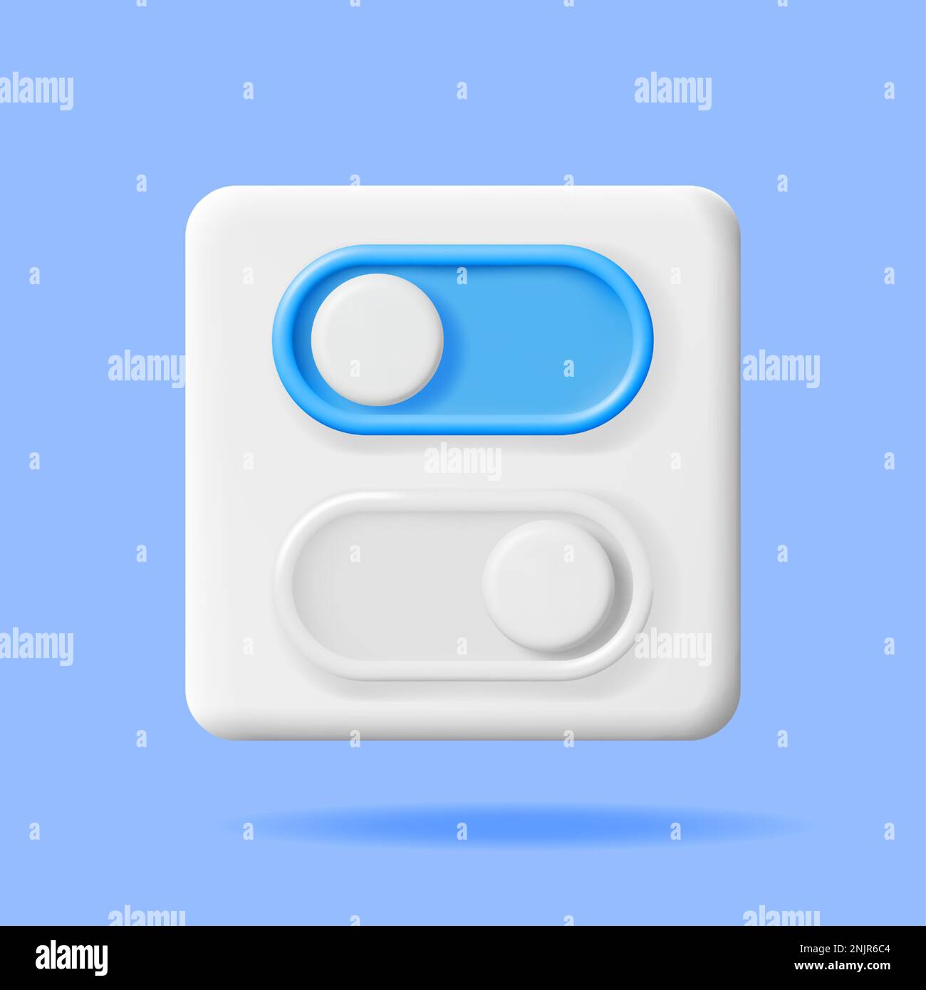 3D On and Off Buttons Switch Stock Vector Image & Art - Alamy