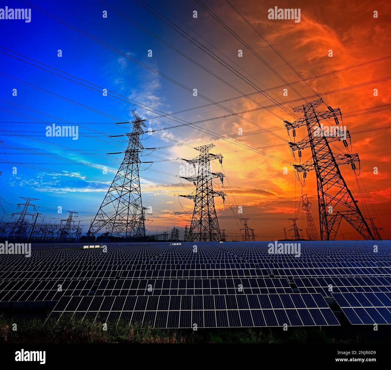 Grid tied solar hi-res stock photography and images - Alamy