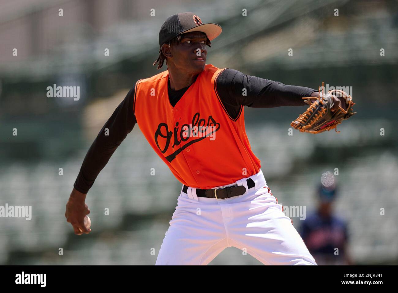 FCL Orioles pitcher Elchero Francisca (53) during a Florida Complex ...