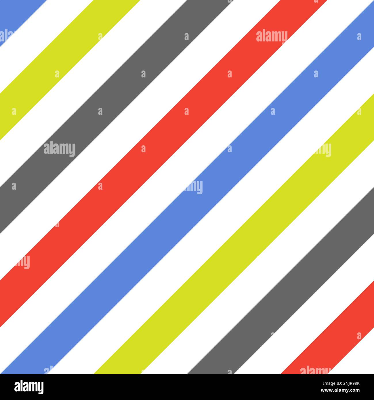 Blue, green, gray and red color strip on white background. Pattern ...