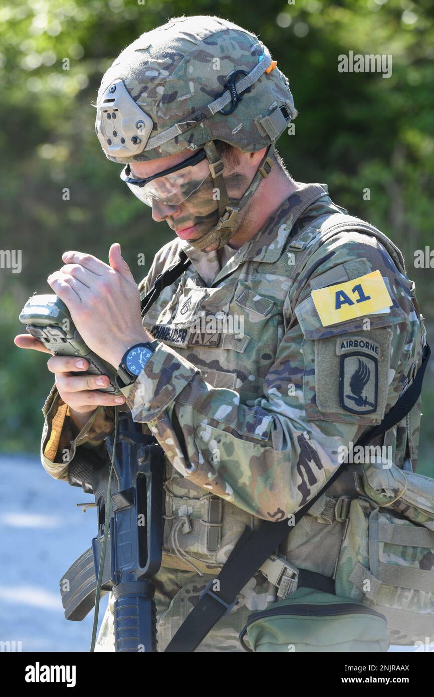 U.S. Army Staff Sgt. Thomas Schneider, assigned to U.S. Army Southern ...