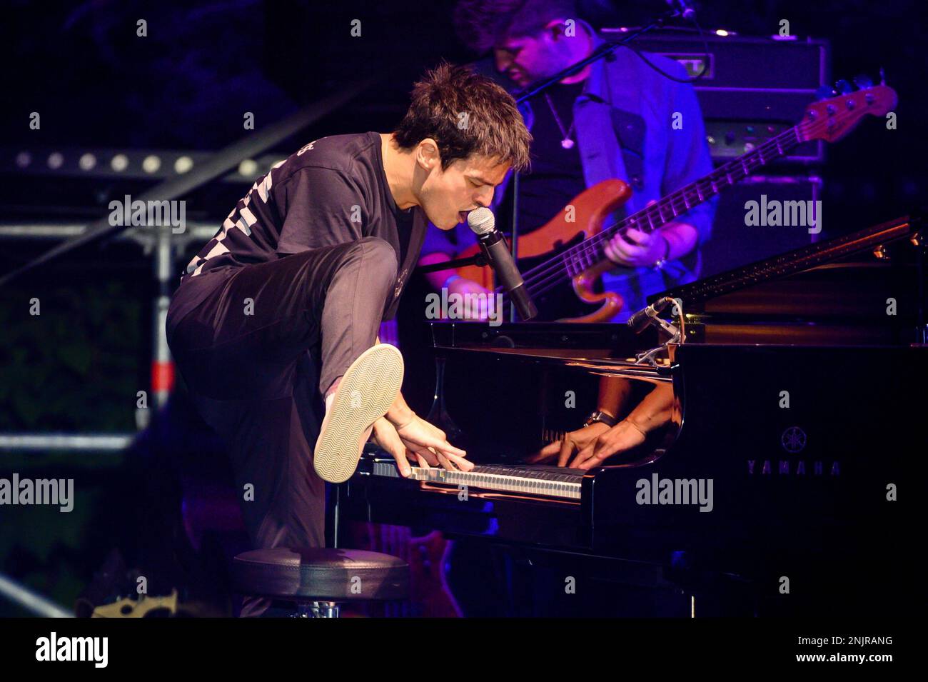 English jazz-pop singer and songwriter Jamie Cullum performs on the ...