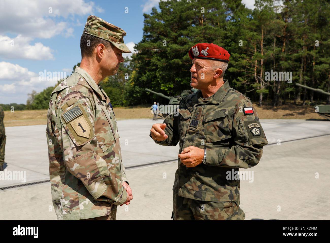 Polish Land Forces Maj. Gen. Adam Joks, deputy commanding general for ...