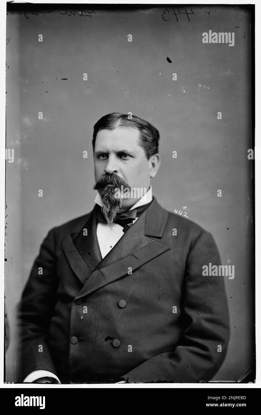 Portrait of General William B. Hazen, captured in the Brady-Handy ...