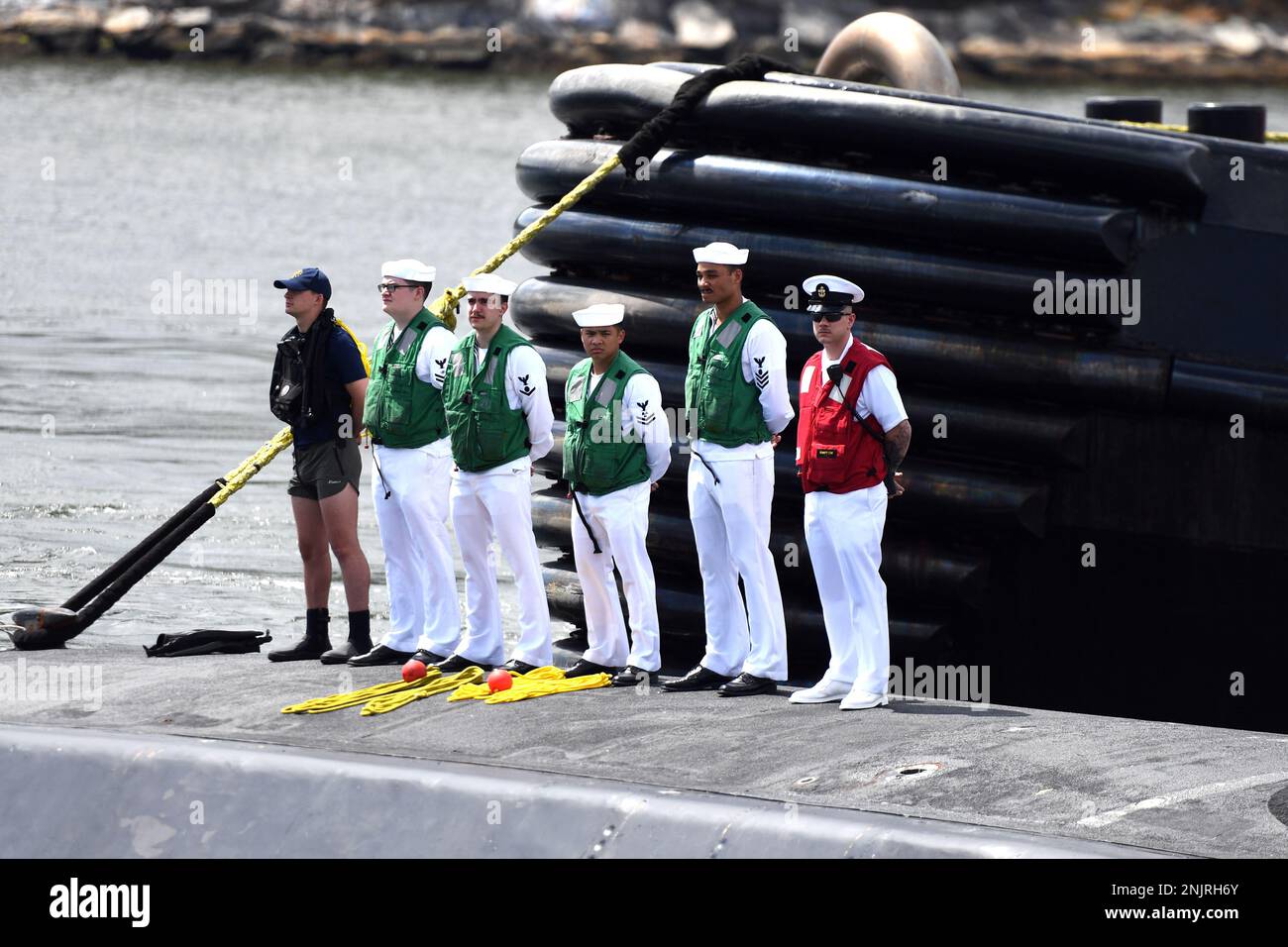 Attack submarine uss indiana hi-res stock photography and images - Alamy