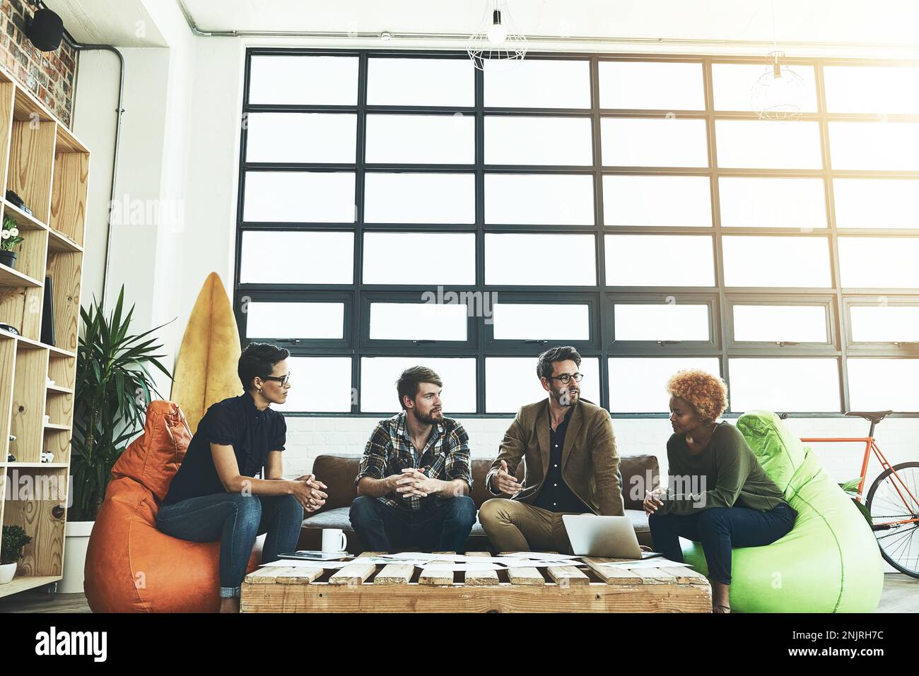 Muster up the courage to think differently. a group of young designers ...