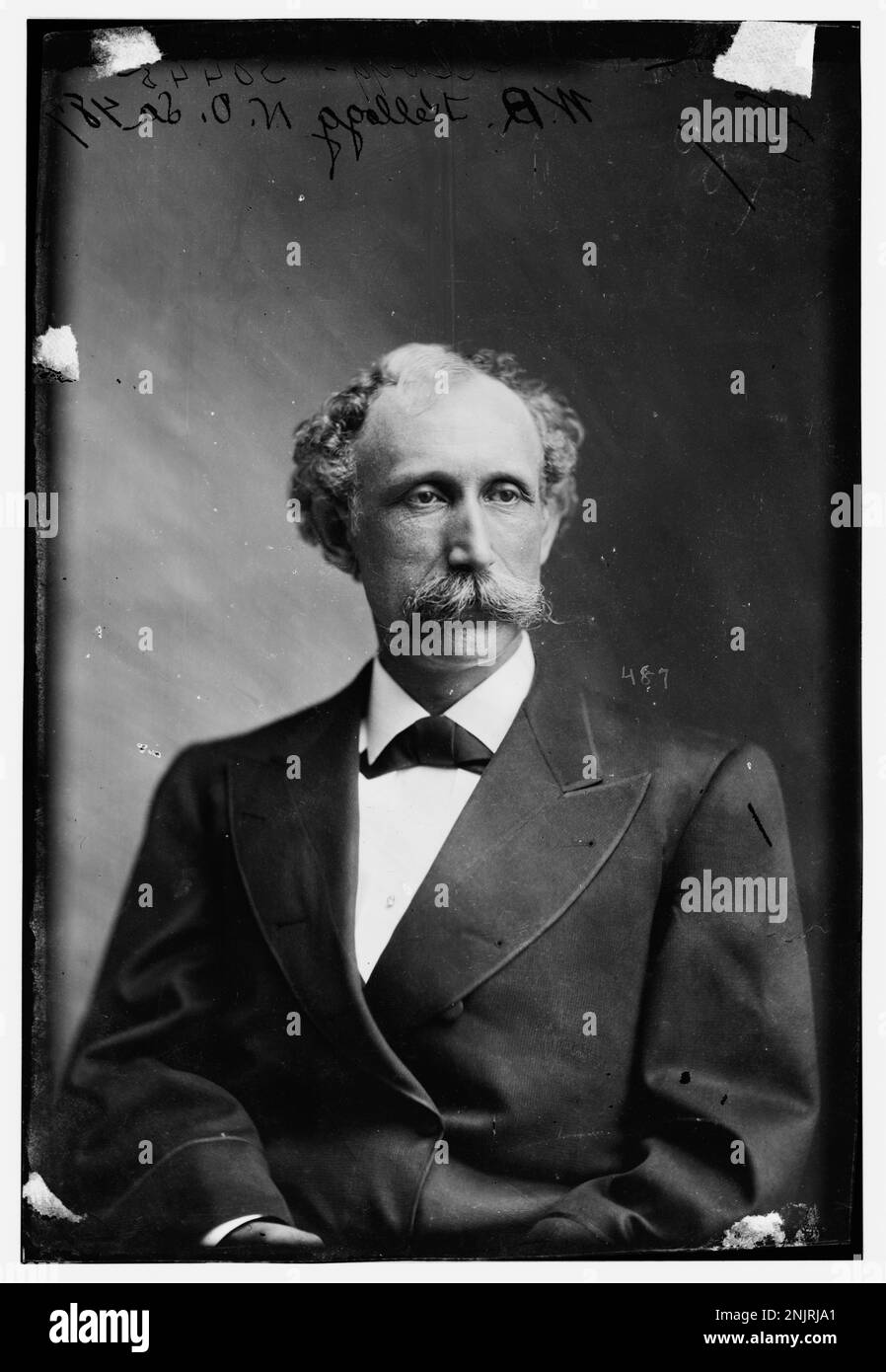 A portrait of William Pitt Kellogg, a U.S. Senator and Representative ...