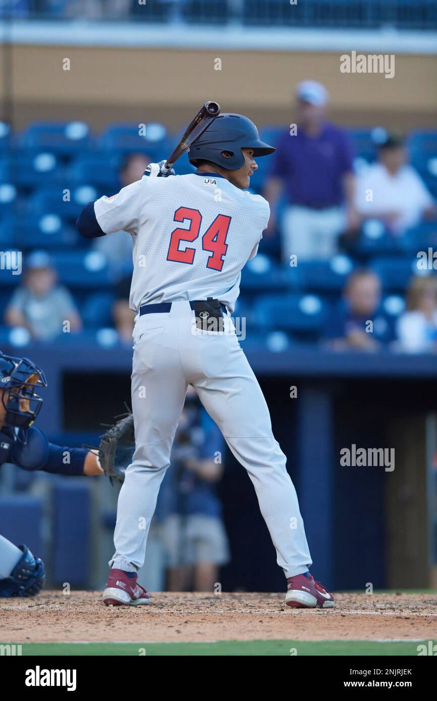 Braden Montgomery (24) (Stanford) of Team Stripes during a game against ...