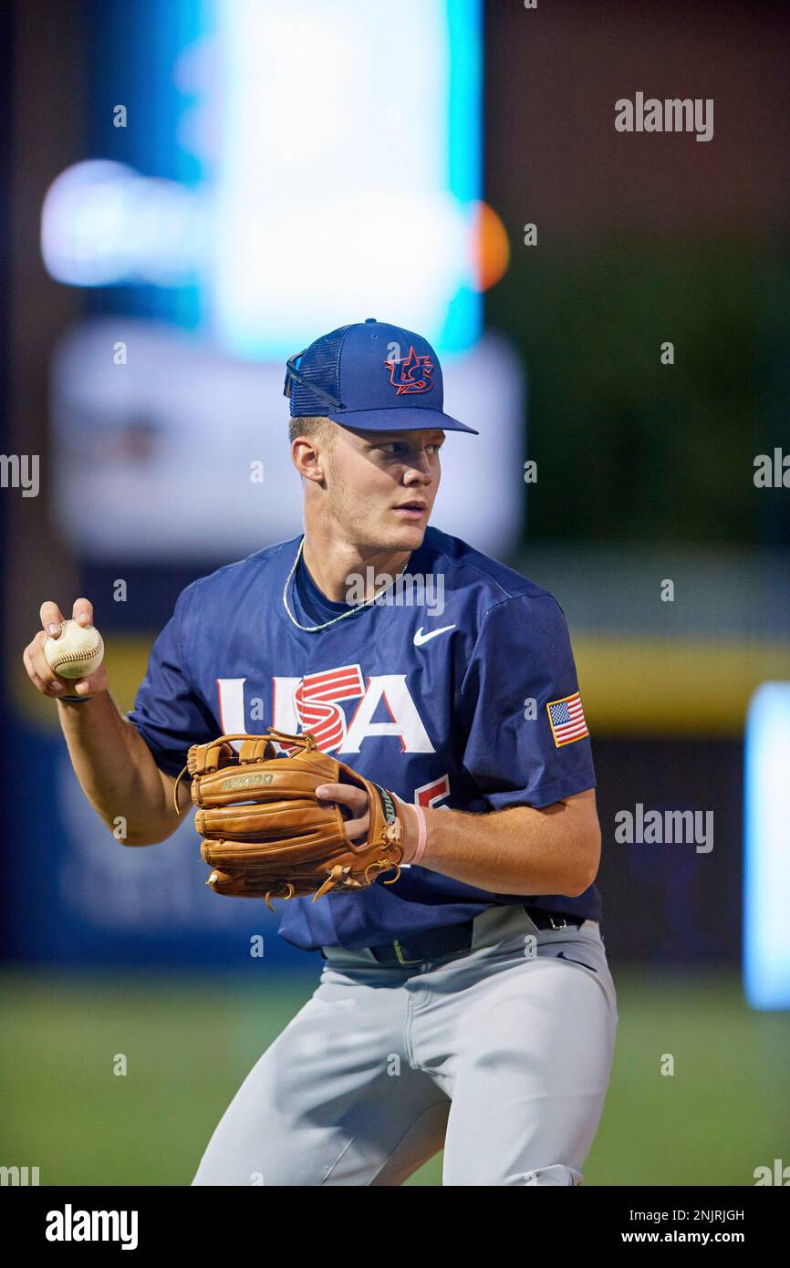 Brock Wilken (25) (Wake Forest) of Team Stars during a game against ...