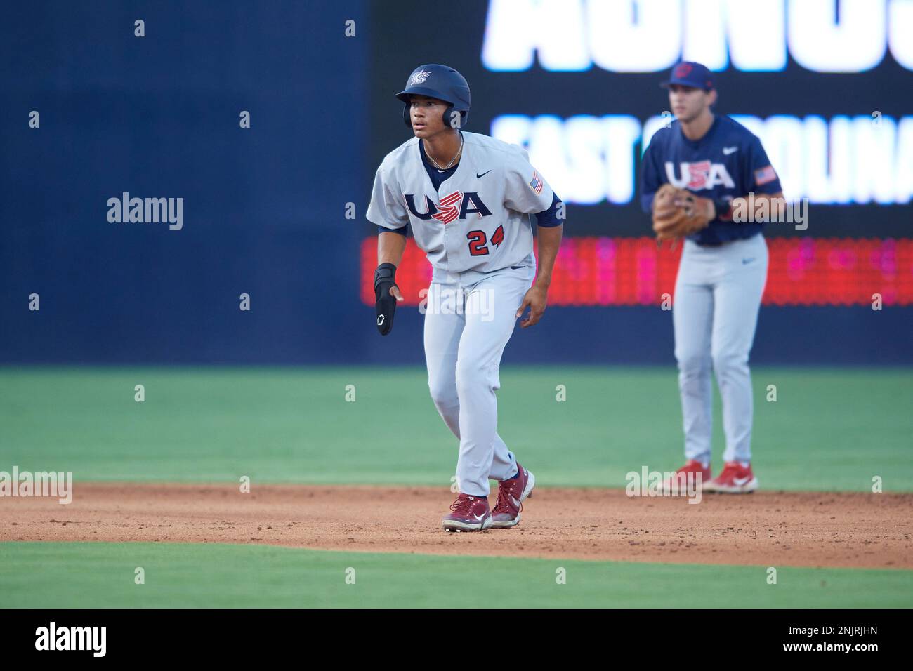 Braden Montgomery (24) (Stanford) of Team Stripes during a game against ...