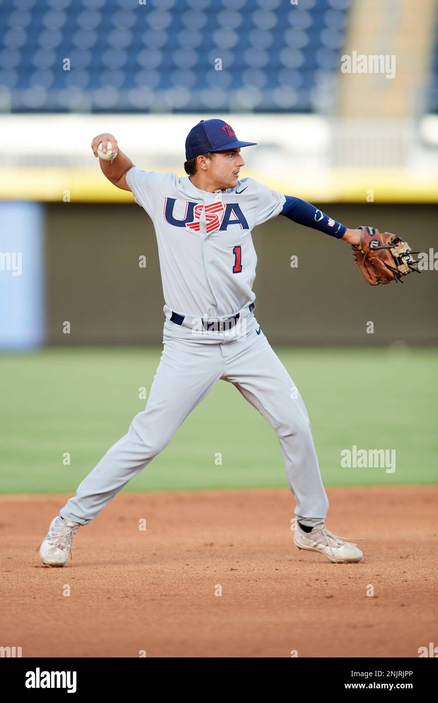 Christian Knapczyk (1) (Louisville) of Team Stripes during a game ...