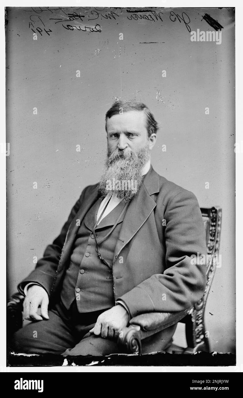 Portrait of Hon. James Baird Weaver, Colonel of the 2nd Iowa Infantry ...