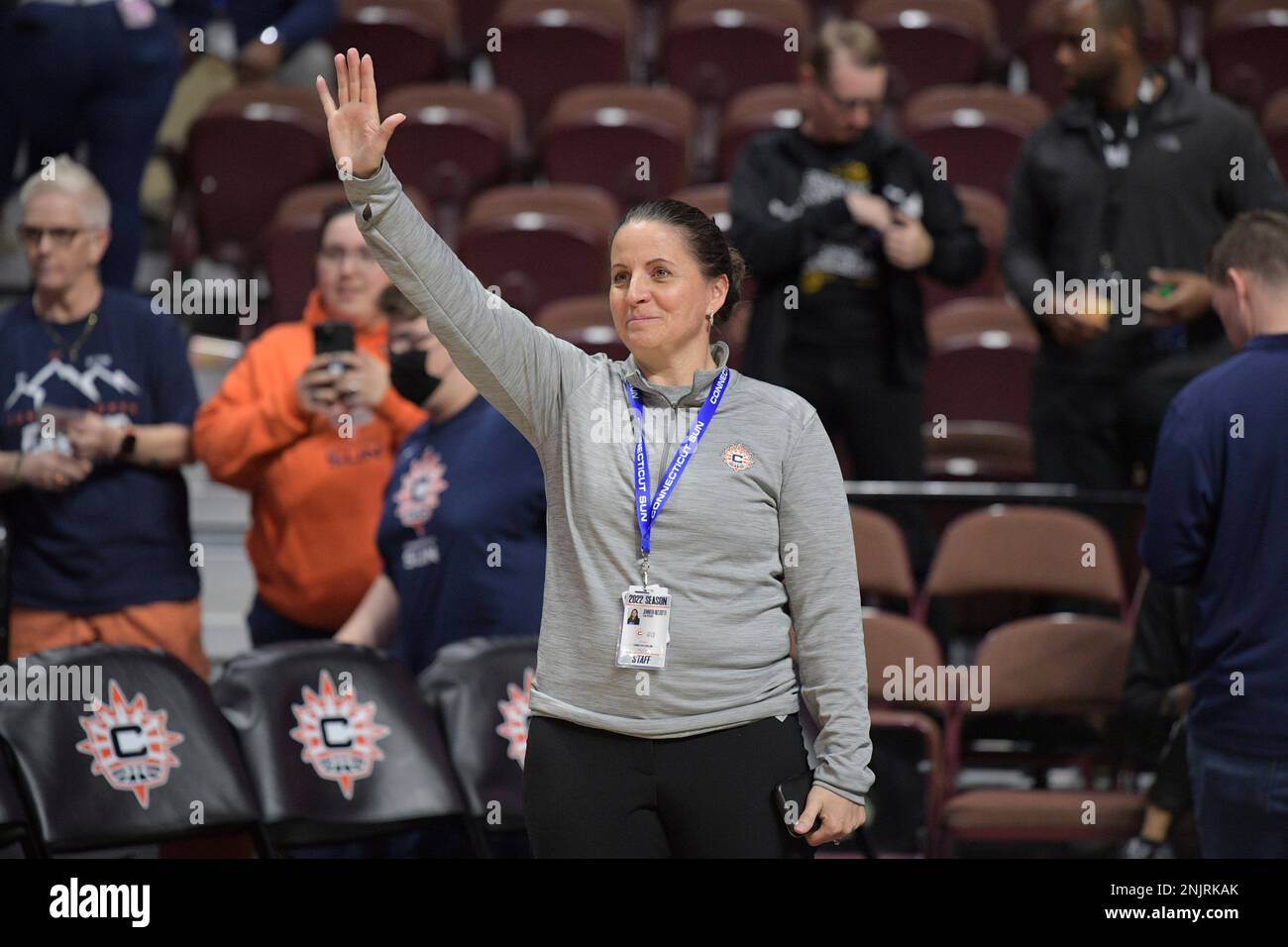 UNCASVILLE, CT - MAY 01: Jennifer Rizzotti, President of the ...