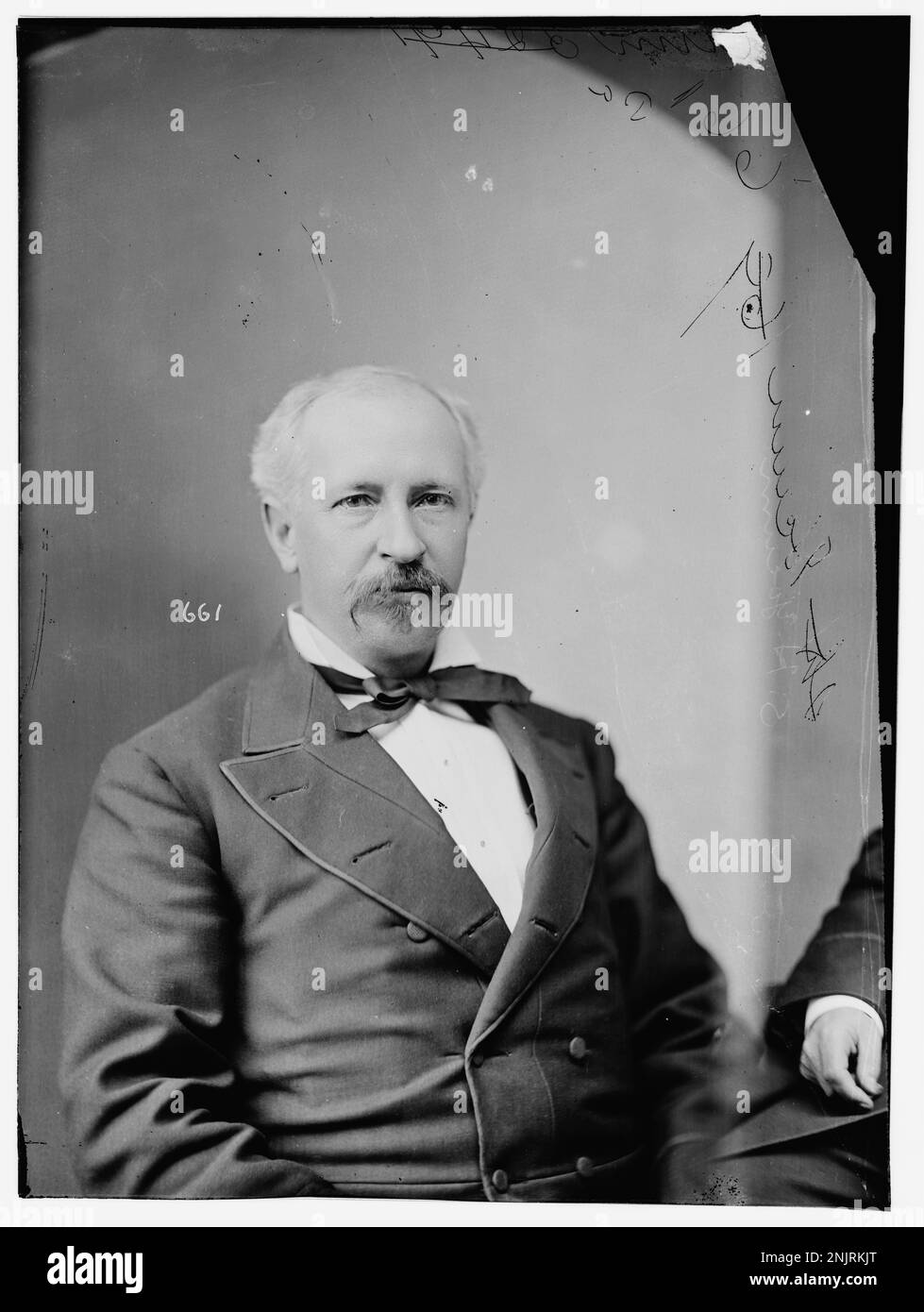 Portrait of S.H. Yocum, a historical figure from Pennsylvania ...