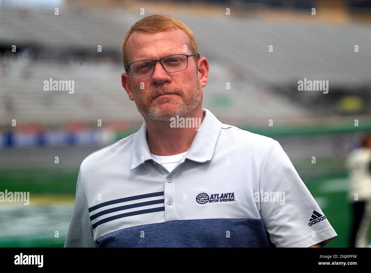 ATLANTA, GA - JULY 09: Brandon Hutchison, Executive Vice President and ...