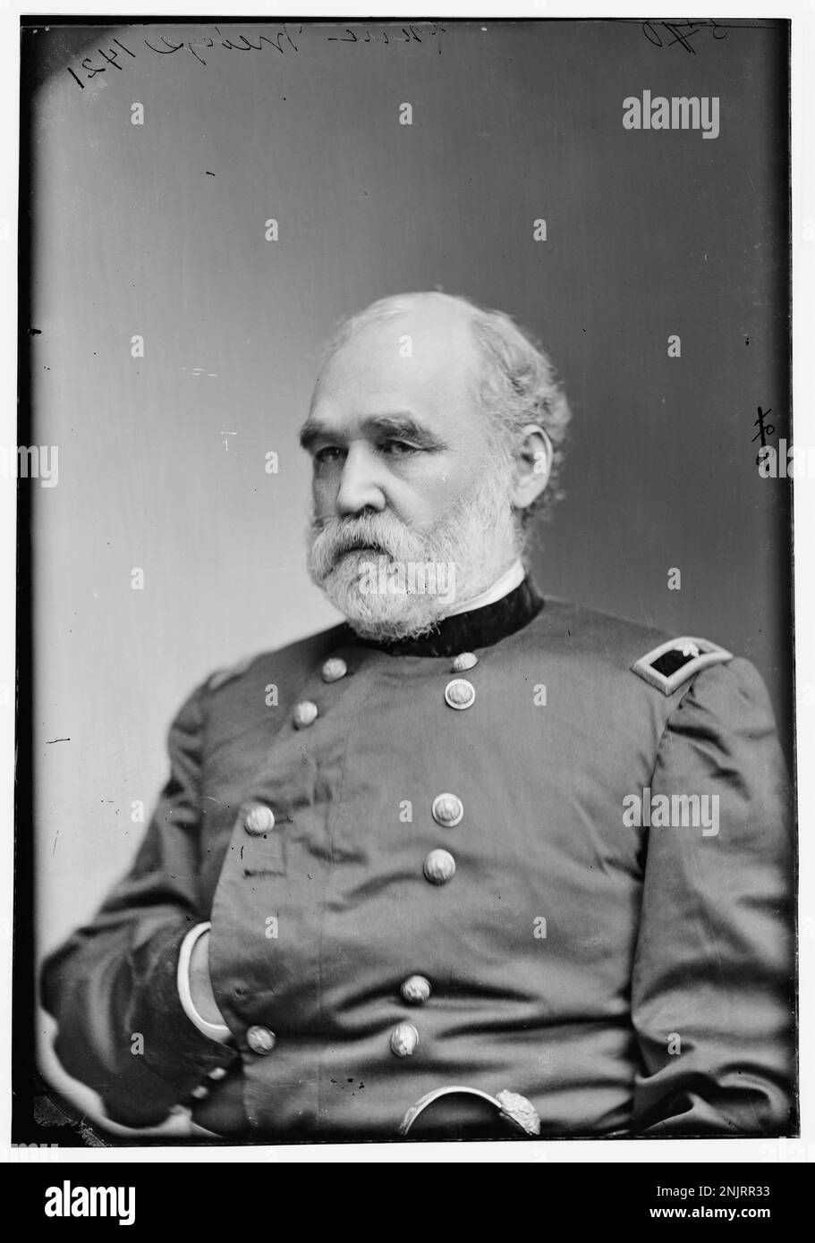 Portrait of General Montgomery C. Meigs, a prominent U.S. Army officer ...