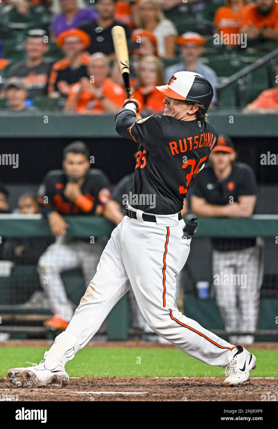 BALTIMORE, MD - JULY 08: Baltimore Orioles catcher Adley Rutschman (35 ...