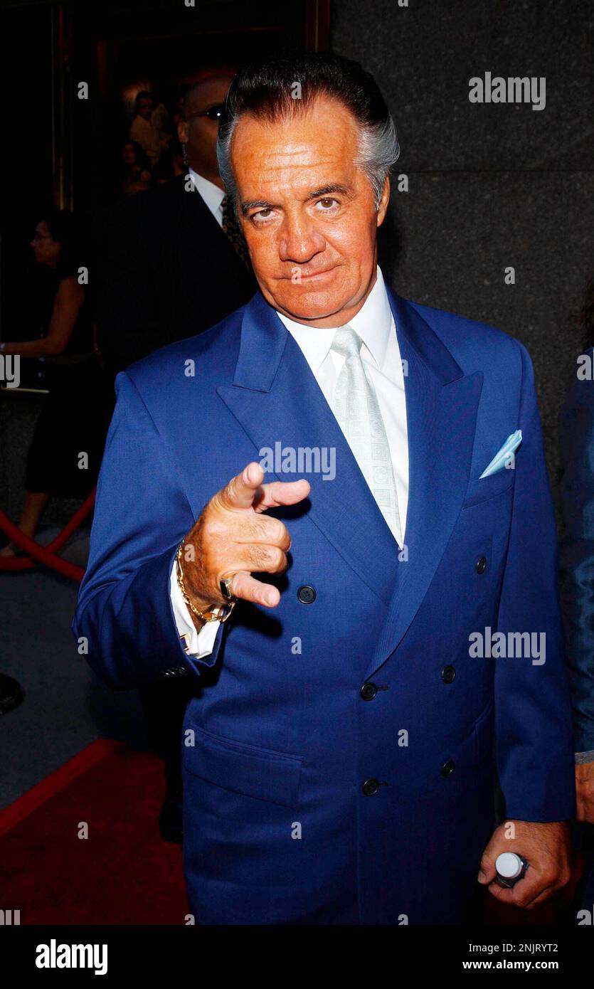 Photo by: Peter Kramer/STAR MAX/IPx 2022 7/8/22 Actor Tony Sirico has ...