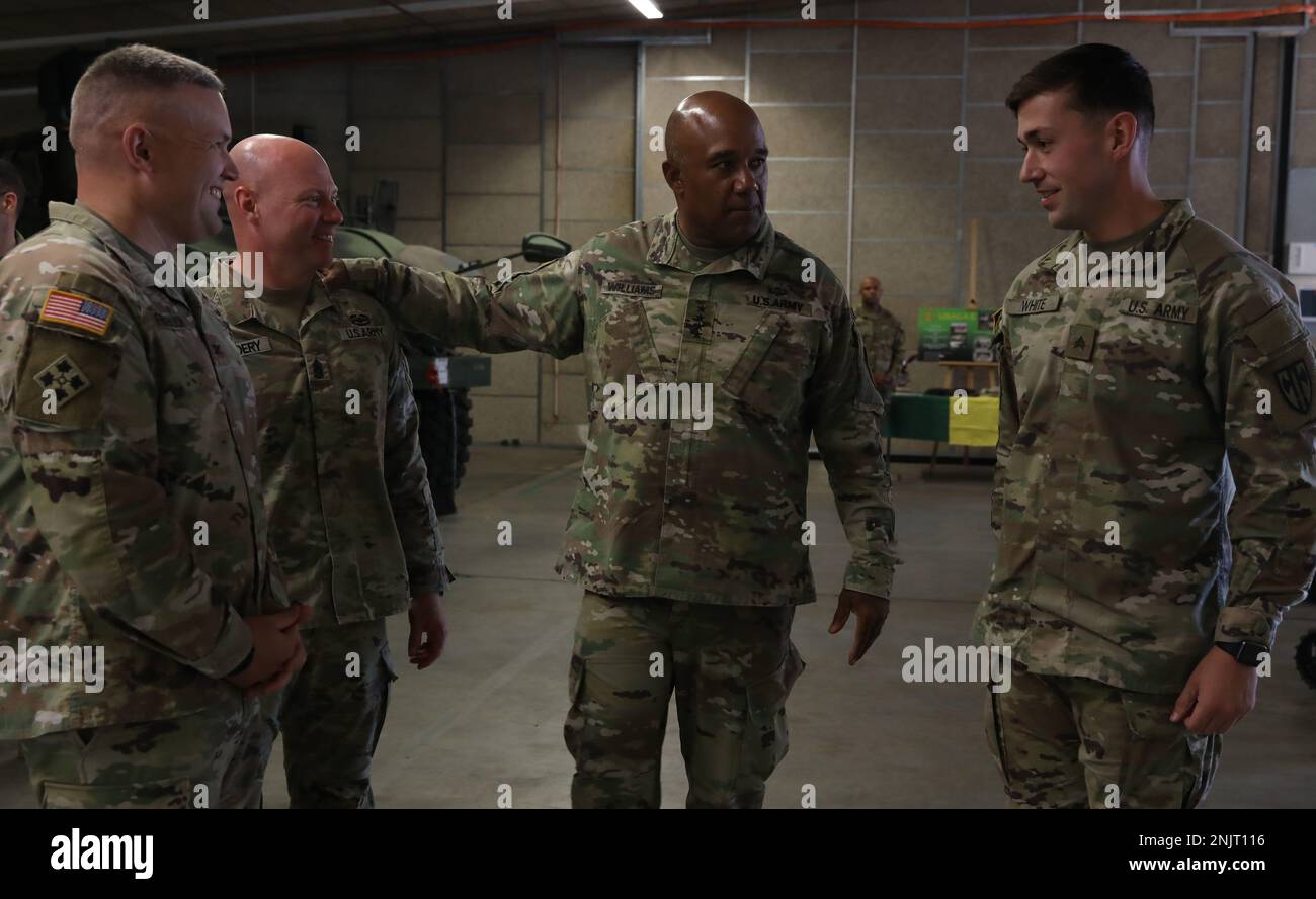 U.S. Army Gen. Darryl A. Williams, U.S. Army Europe and Africa ...