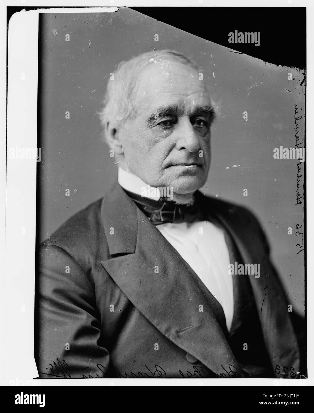 Portrait of Hon. Hannibal Hamlin, U.S. politician from Maine, captured ...