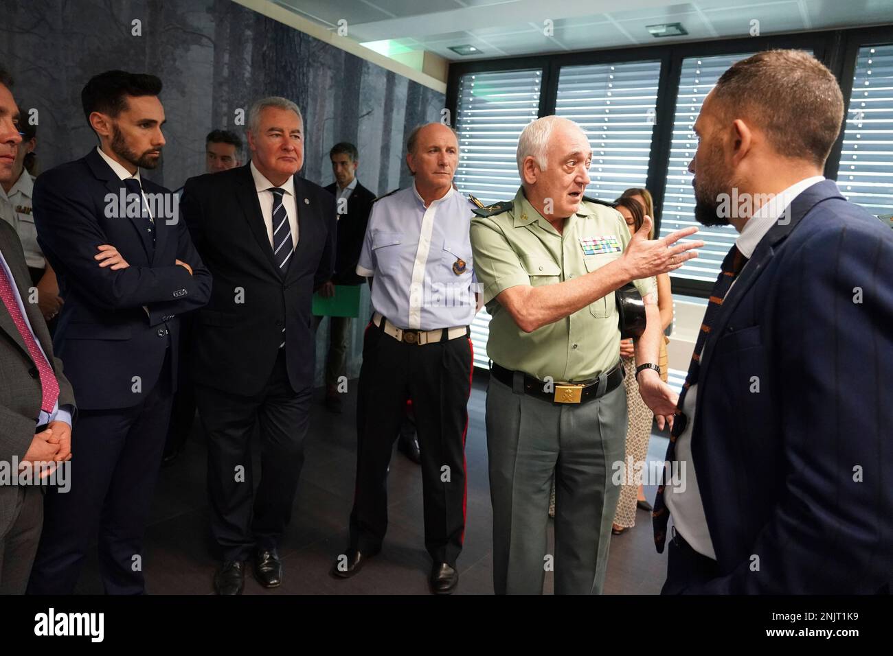 Government Secretary of State for Security, Rafael Perez (1l); Basque ...