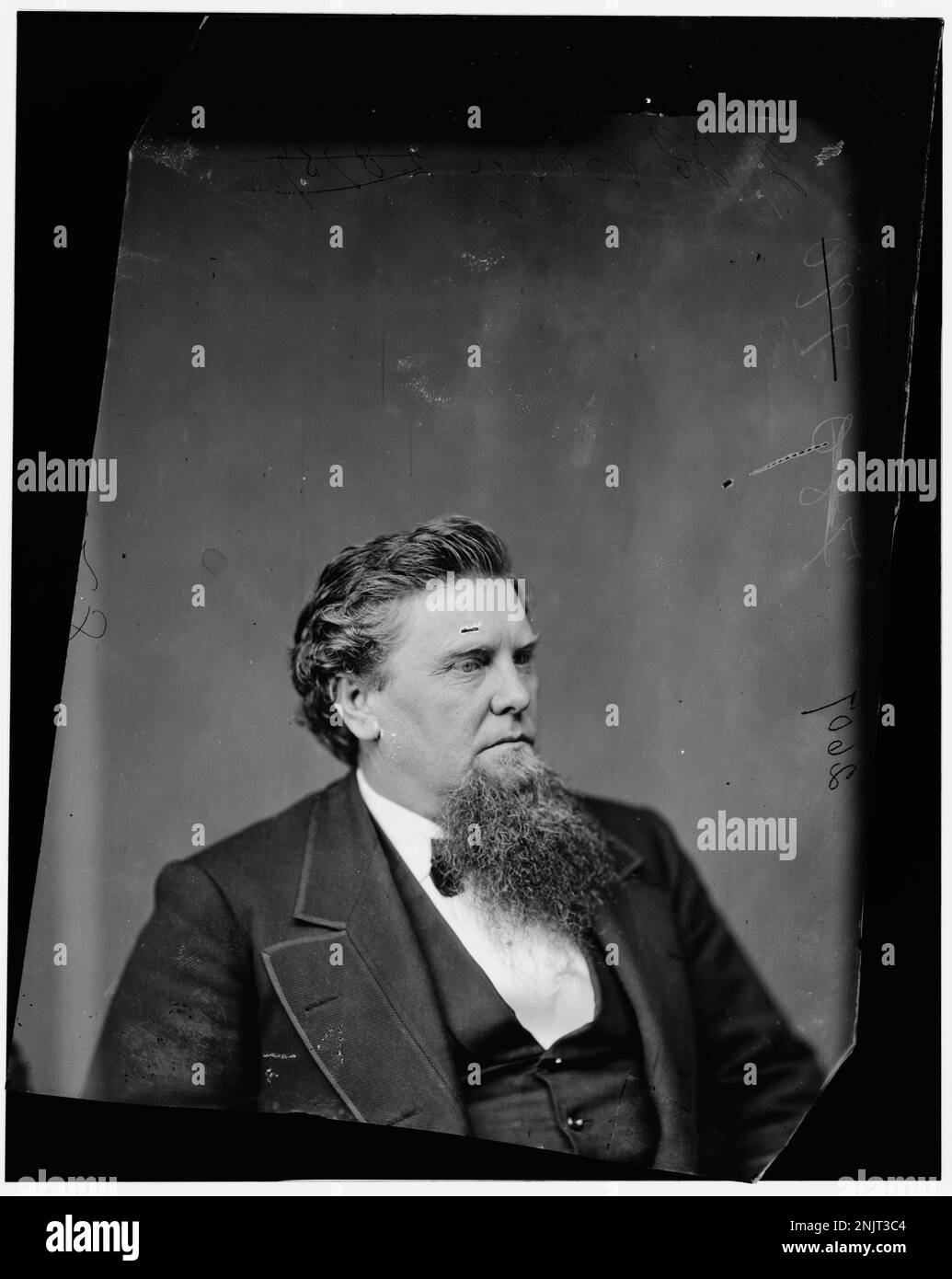 Portrait of Hon. J.H. Bagley of New York, captured in the Library of ...
