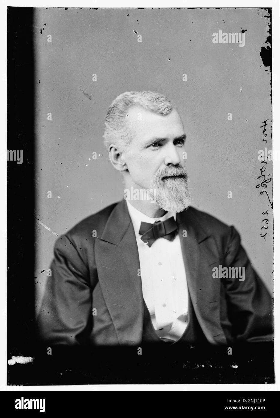 Portrait of Honorable Wolfe, a U.S. politician, depicting his role in ...