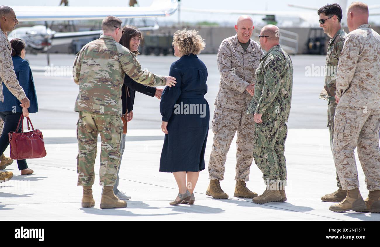 CAMP LEMONNIER, Djibouti (Aug. 10, 2022) U.S. Marine Corps Gen. David H ...
