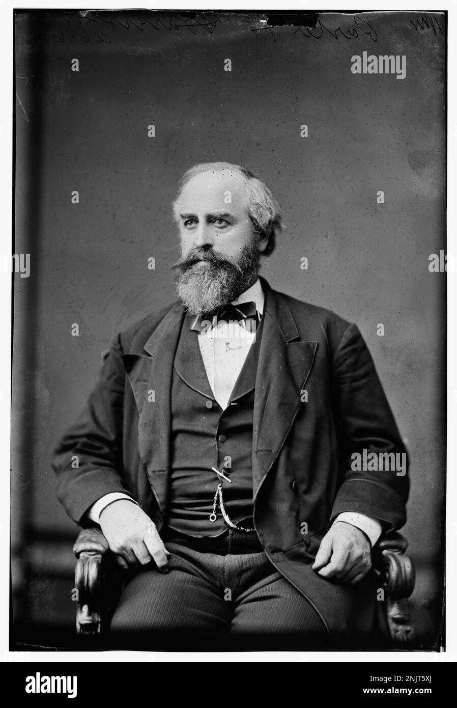 Portrait of Hon. Carter H. Harrison from Illinois, part of the Brady-Handy Collection at the ...