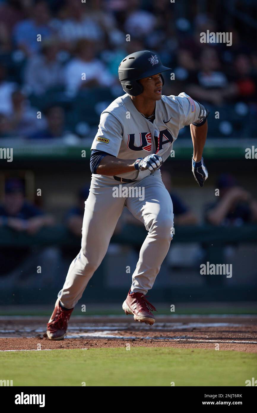 Braden Montgomery (24) (Stanford) of Team Stripes hustles down the ...