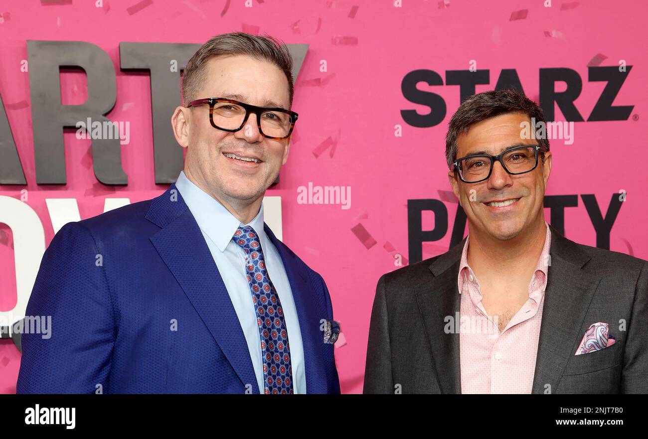 Los Angeles, CA, USA on February 22, 2022. Rob Thomas, John Enbom, at ...