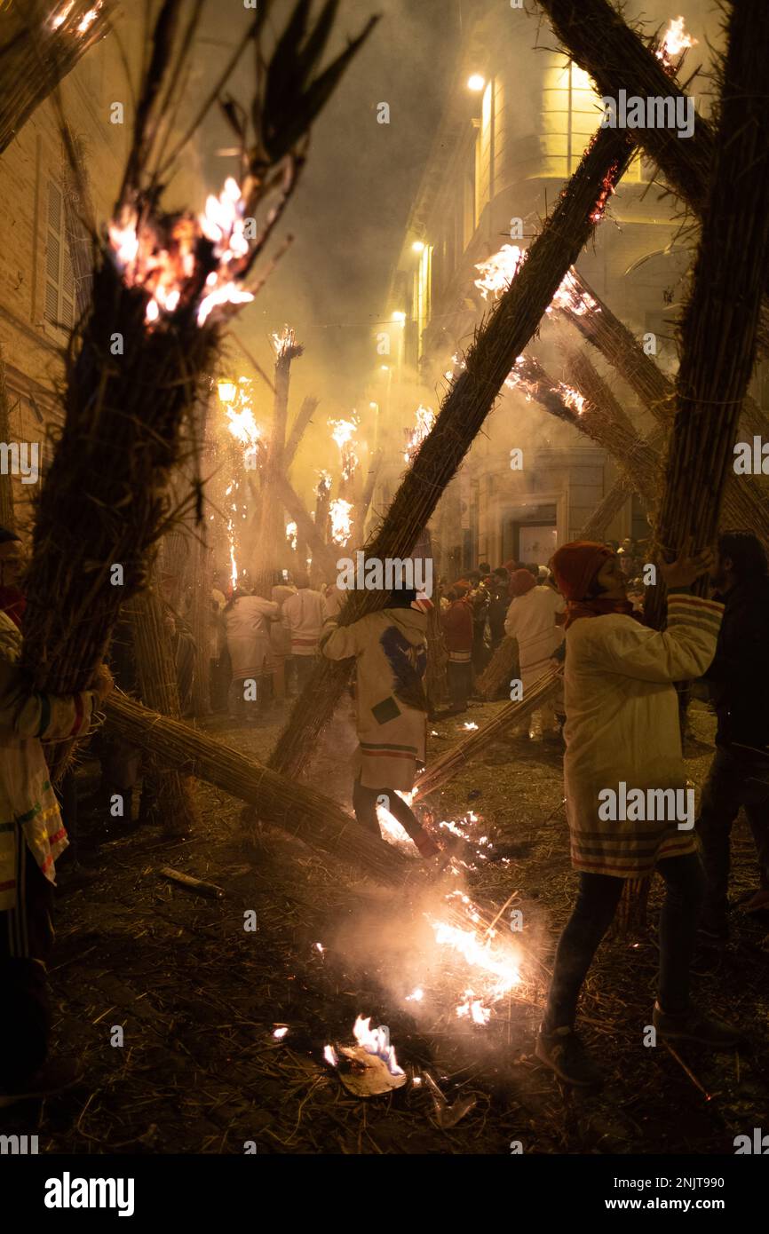 Offida historical carnival Stock Photo - Alamy