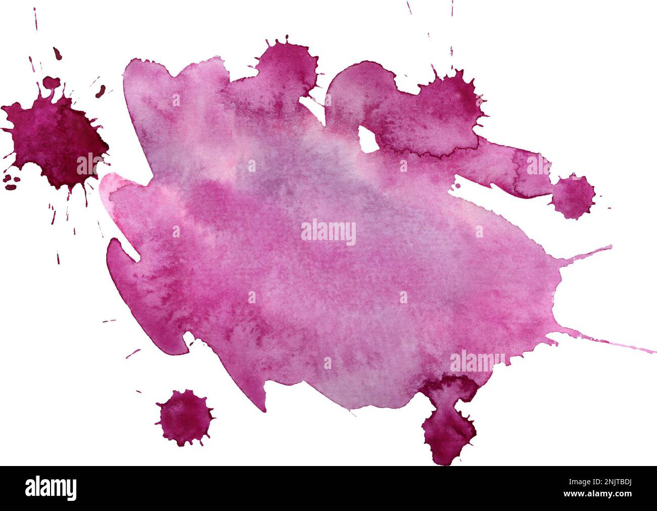 Magenta grunge frame Cut Out Stock Images & Pictures - Alamy