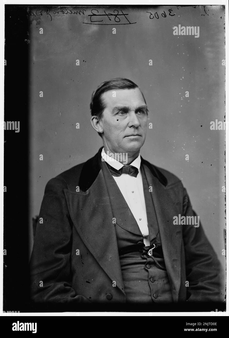 Portrait of Milton Jameson Durham from Kentucky, a historical figure in the 19th century, as ...