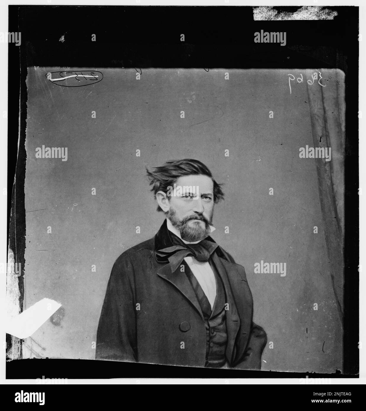 Photograph of Jack Hayes, captured in the Library of Congress Brady ...