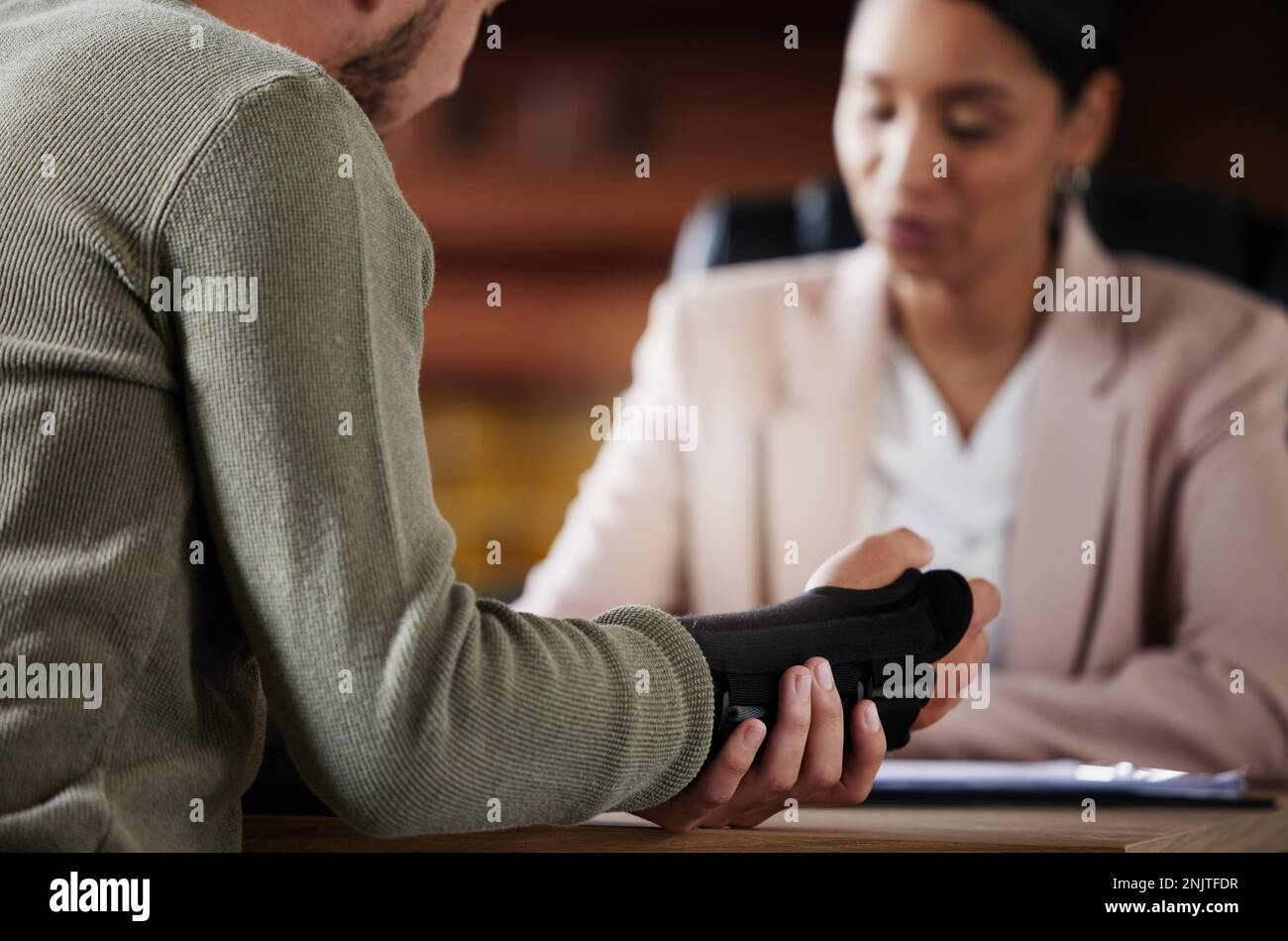 Hand compensation hi-res stock photography and images - Alamy