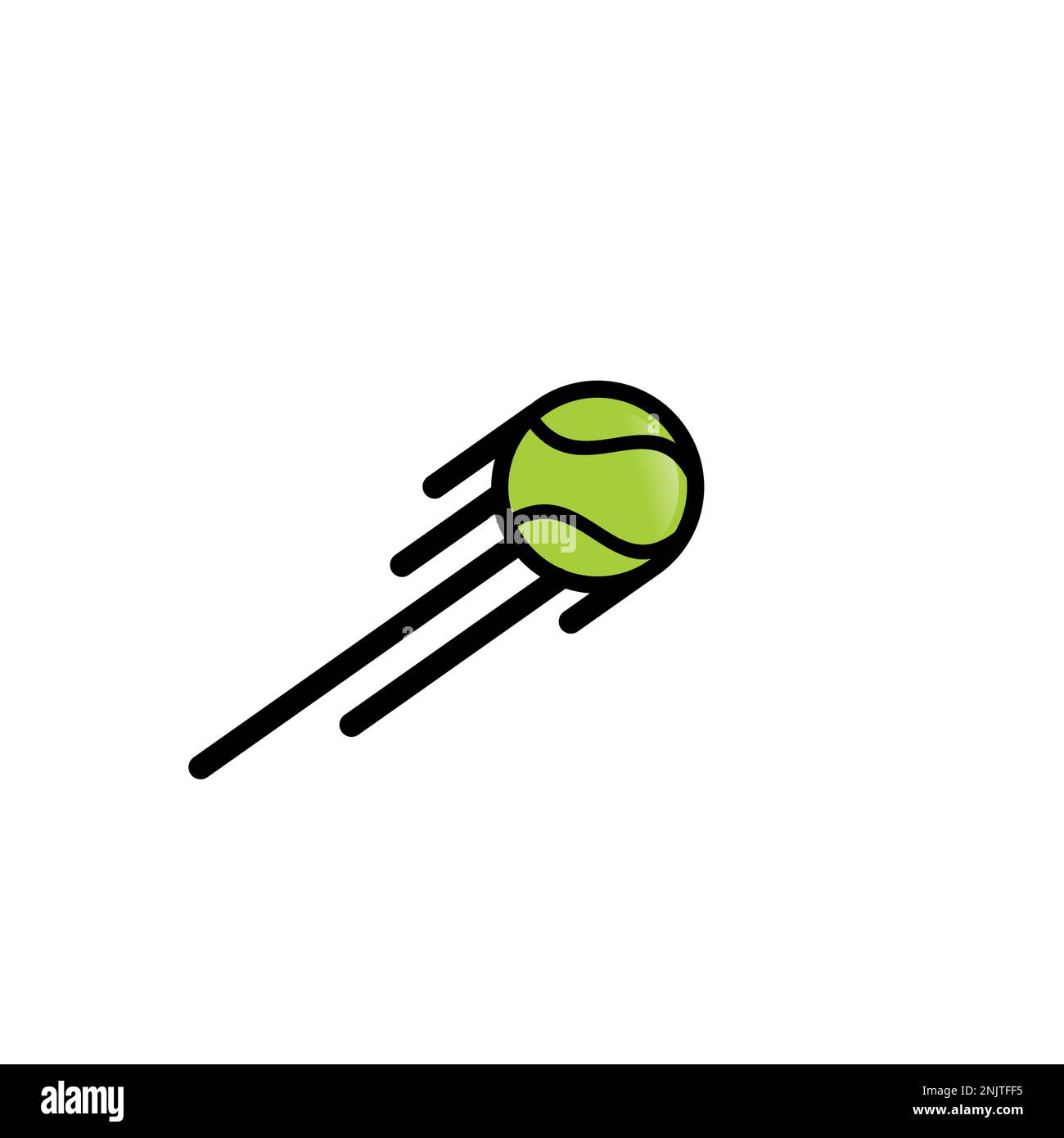 tennis ball icon vector illustration design template Stock Vector Image ...