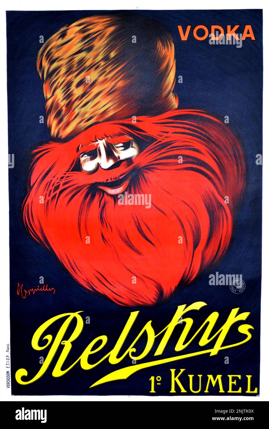 Victorian Advertising Illustration posters Stock Photo - Alamy