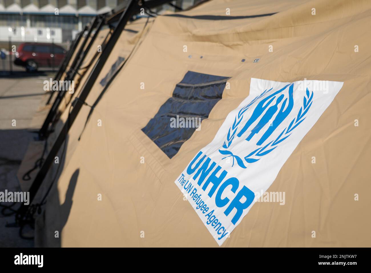 Unhcr logo hi-res stock photography and images - Alamy