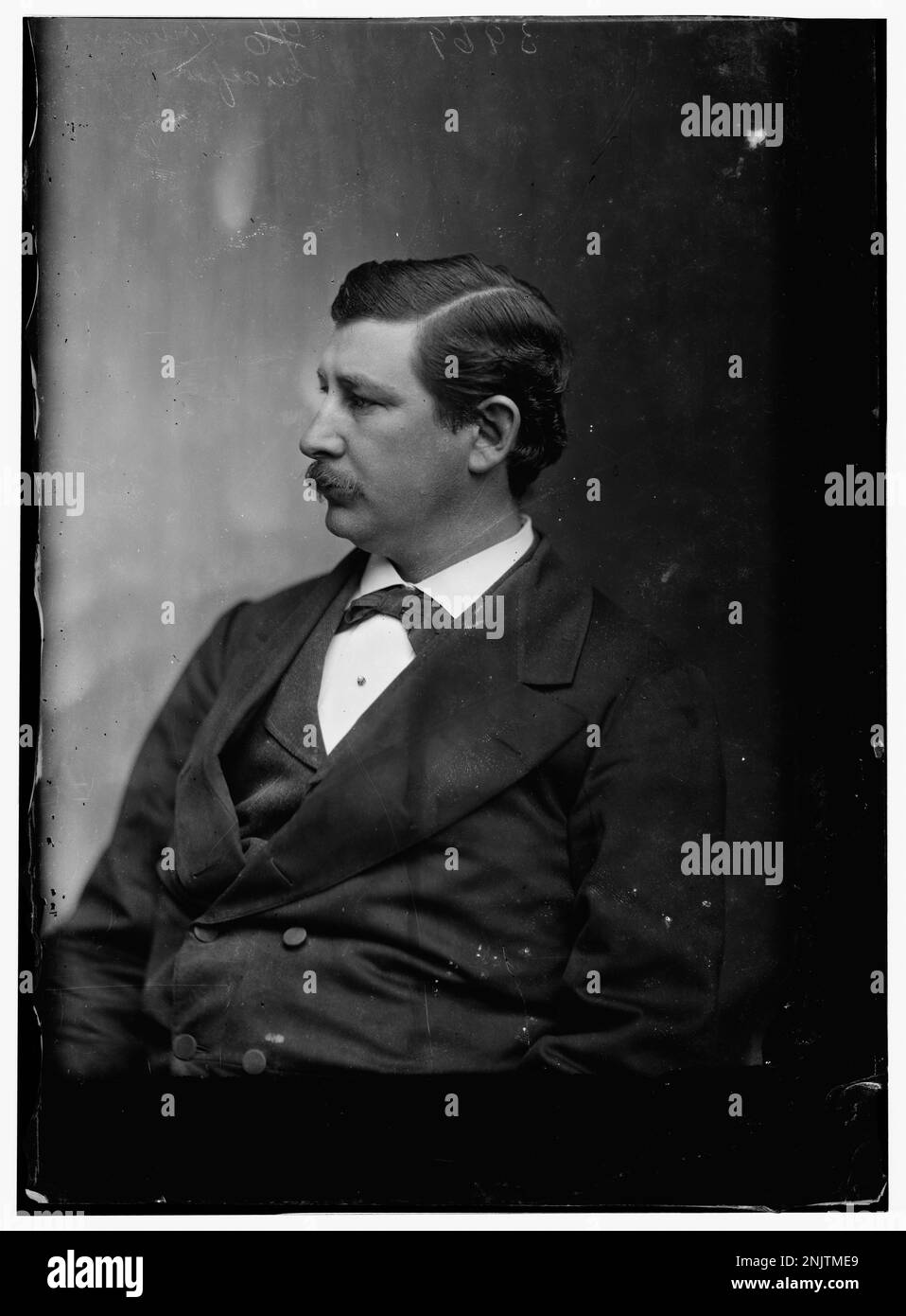 Portrait of George Alfred Townsend, a historical figure, preserved in ...