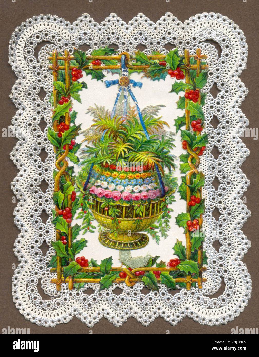 Die Cut Victorian Scrap