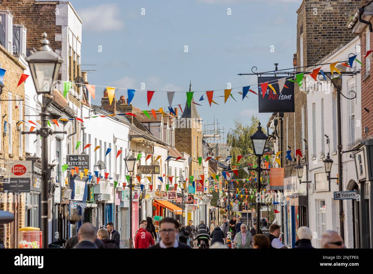 Waltham Abbey Local Area Photography Stock Photo - Alamy
