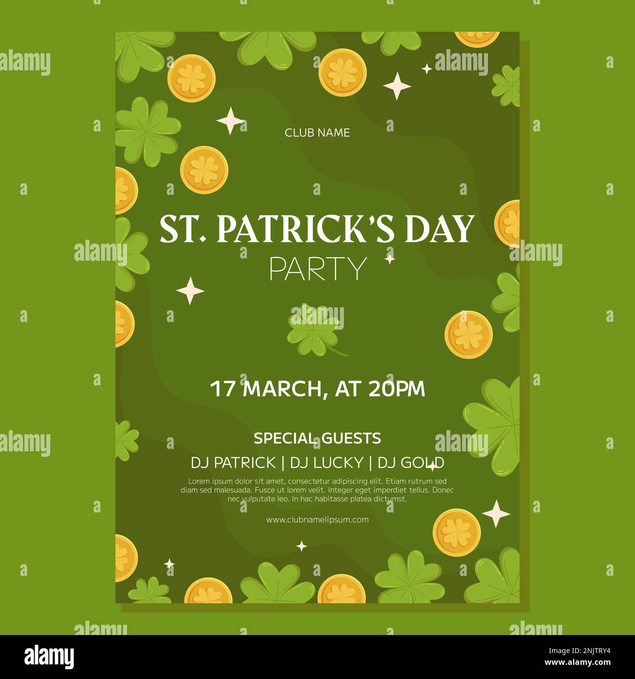 Vertical saint patricks day banner hi-res stock photography and images ...