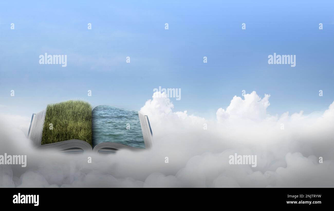 Book of the sky and the world hi-res stock photography and images - Alamy